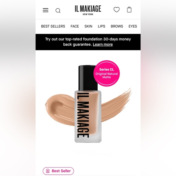 IL MAKIAGE | Makeup | Il Makiage Matte Cream Foundation | Poshmark